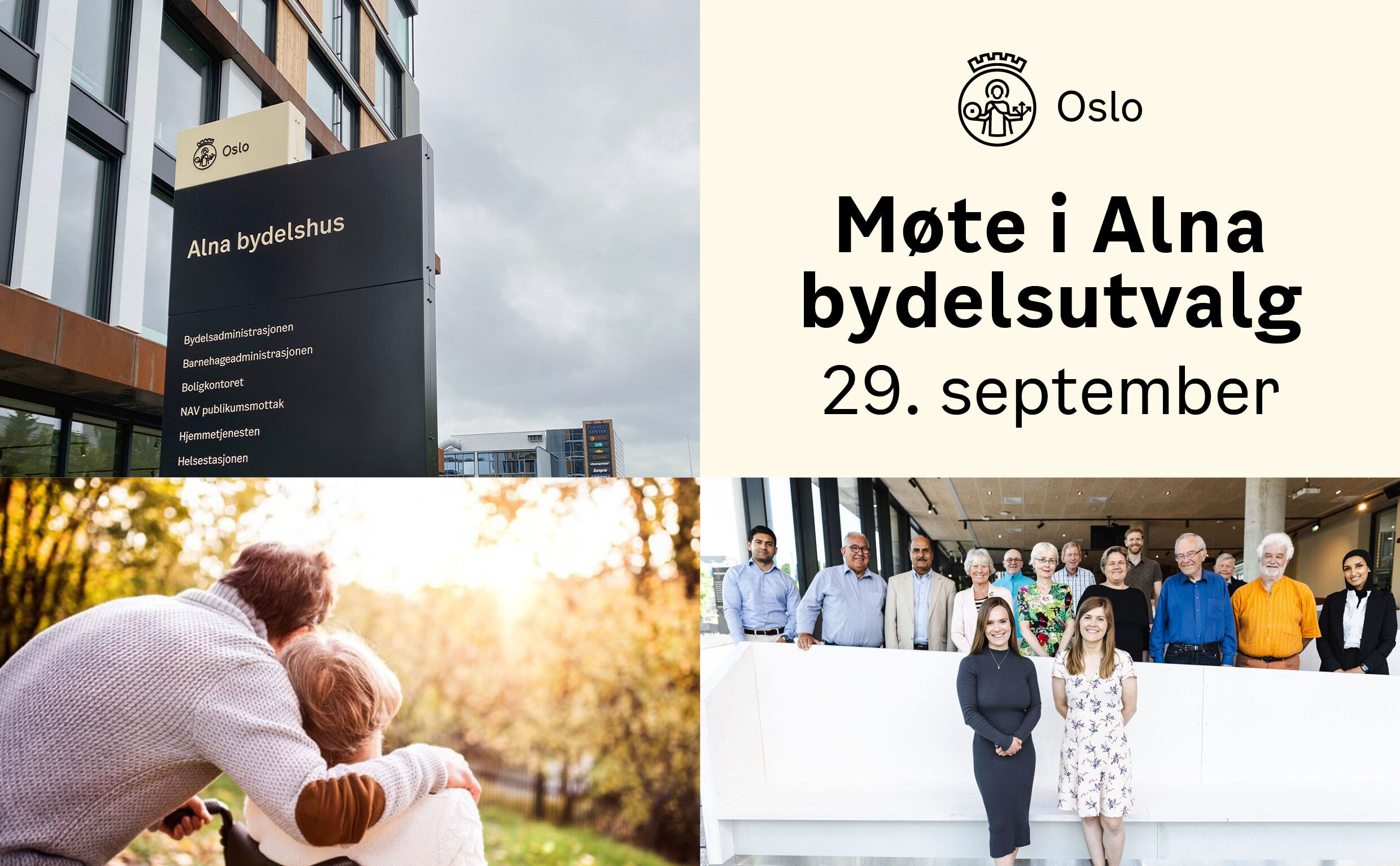 Informasjon fra Bydel Alna september 2022