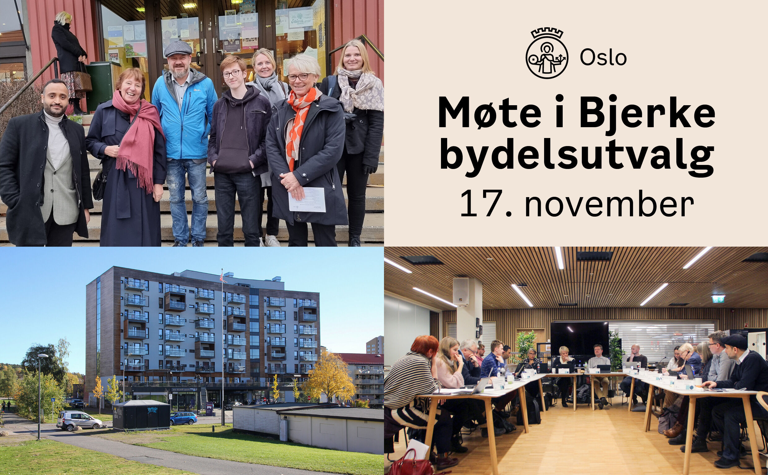 Informasjon fra Bydel Bjerke november 2022