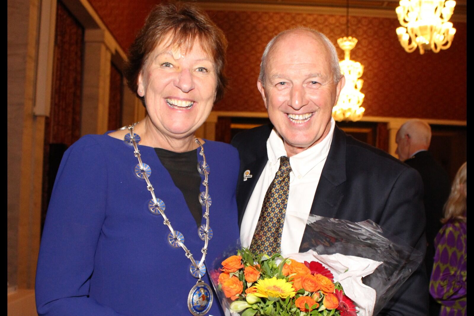 Rusken feiret 40 år med fest i rådhuset