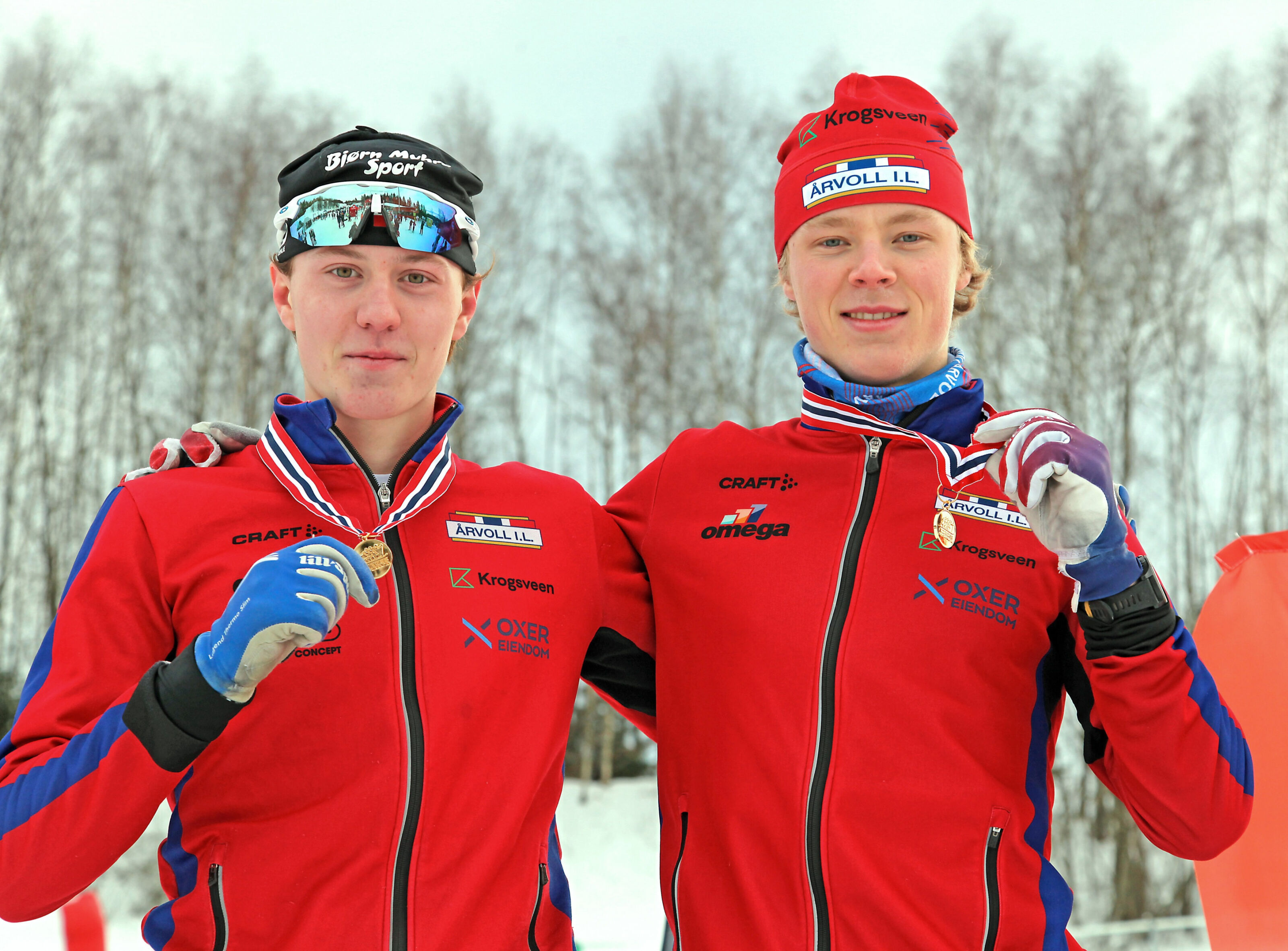 KM-suksess for Årvoll-gutta