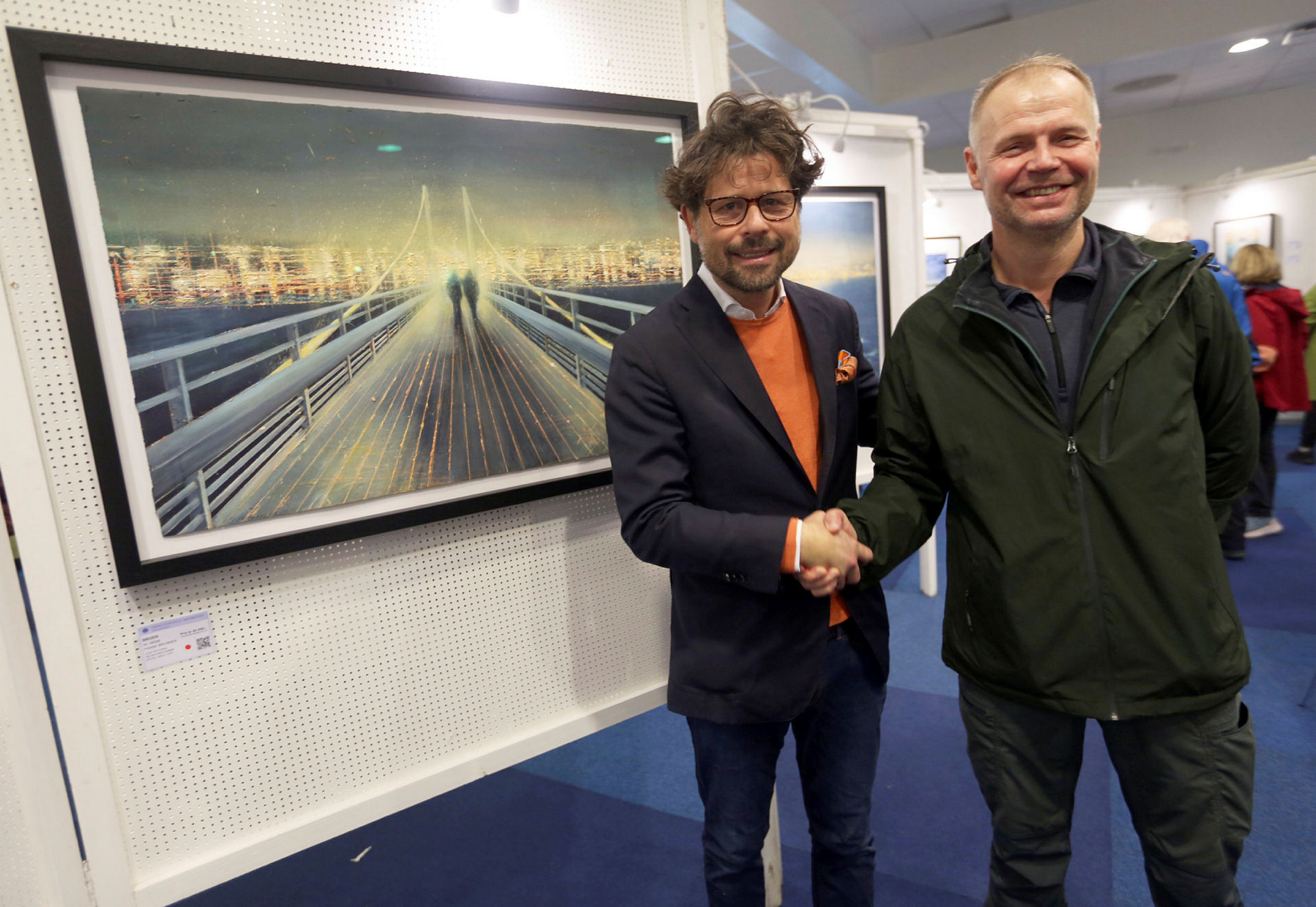 Årets kunstner, hjemvendt gallerist og en svensk togfører på kunstjakt