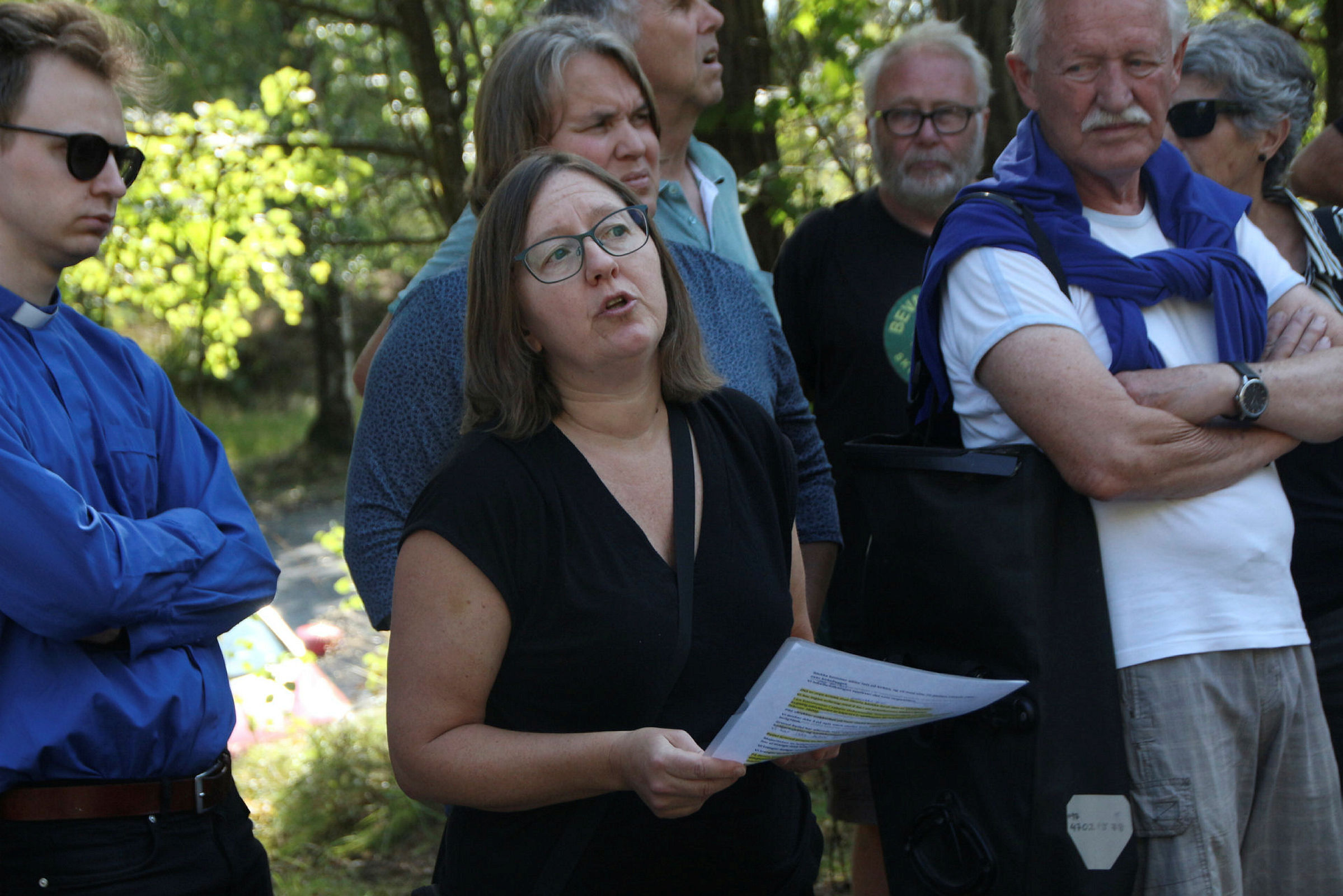 Befaring for OBOS-rundingen. – Vi trenger ikke noen signalblokk!