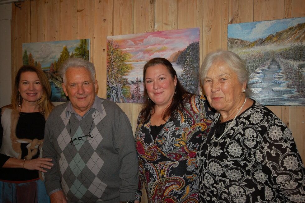 81-årig malerdebutant