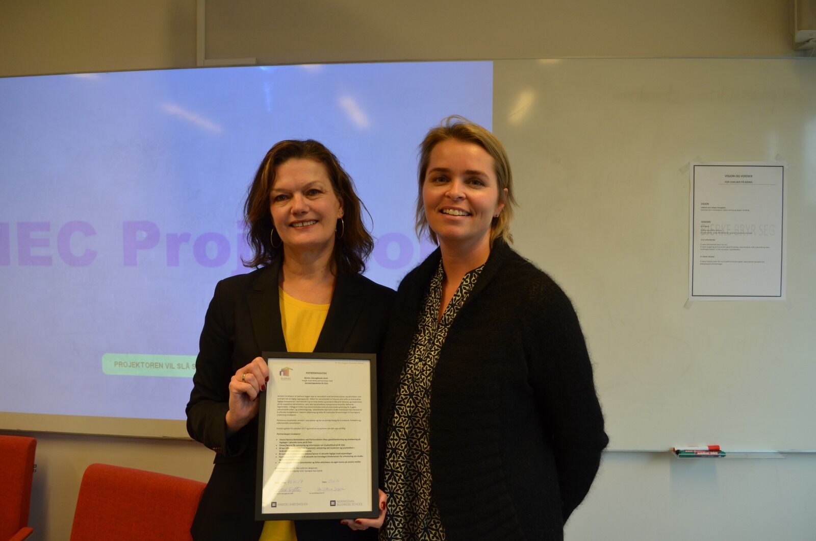 Businesslinje på Bjerke VGS