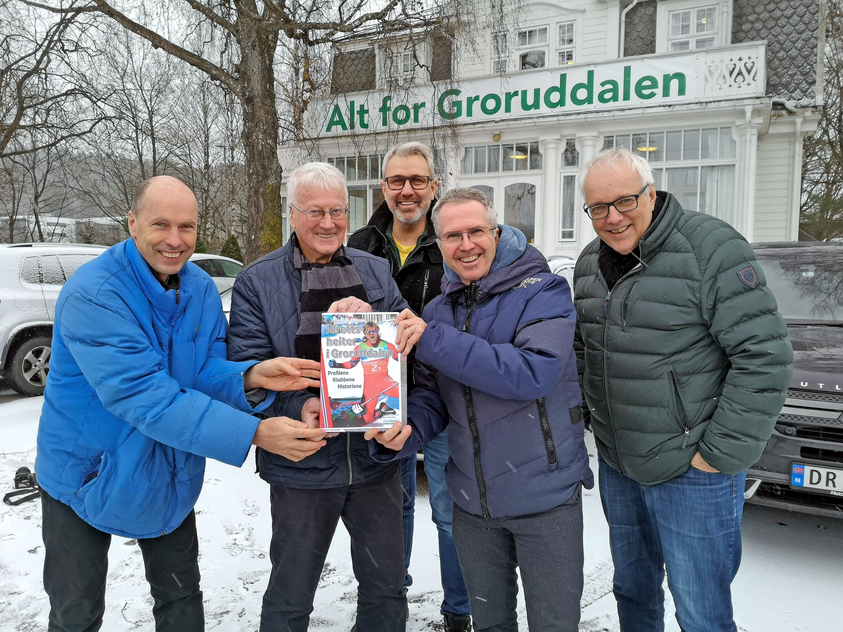 Boklansering på Grorud senter: Idrettsheltene i Groruddalen