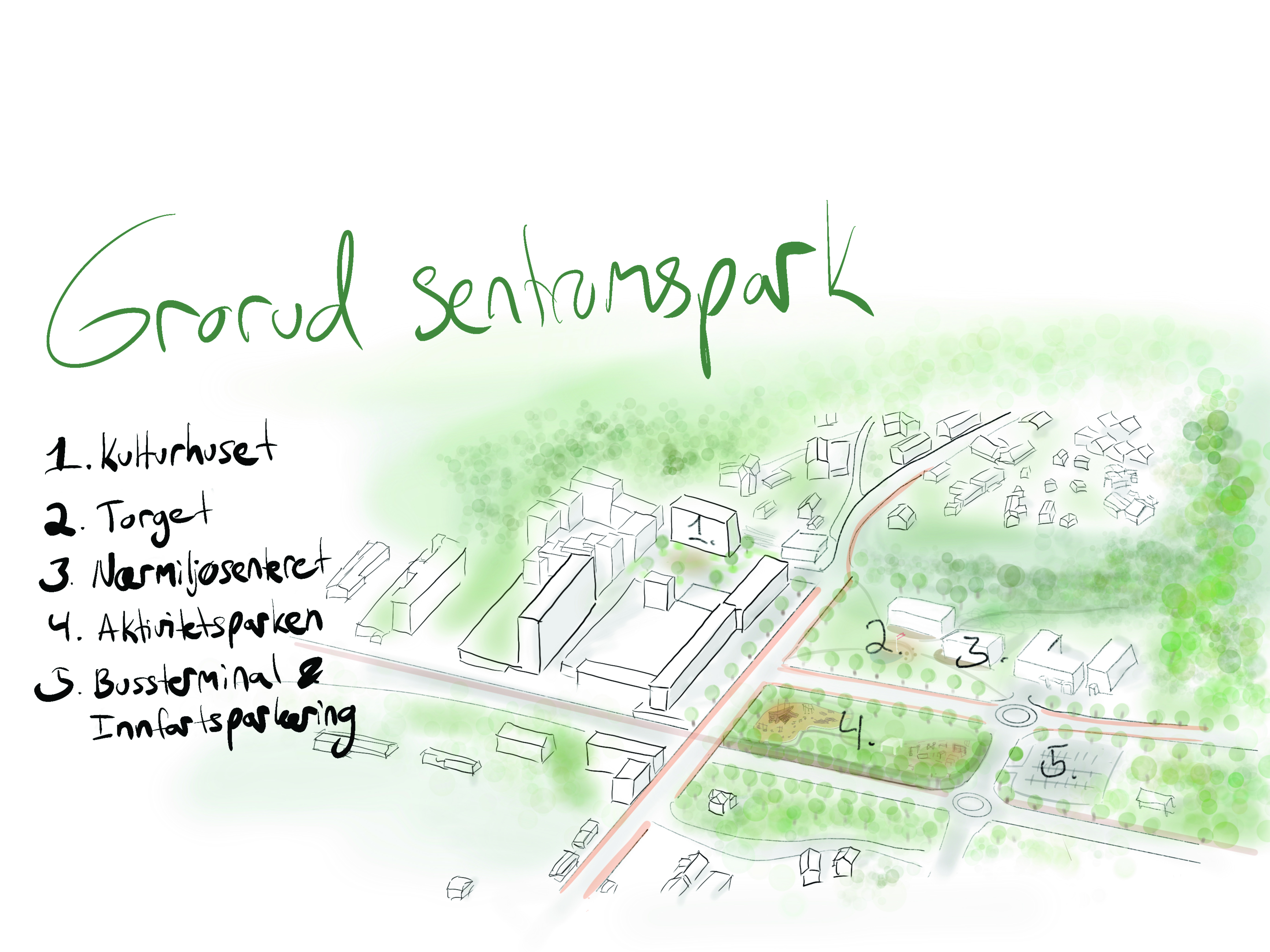 Foreslår sentrumspark på Grorud