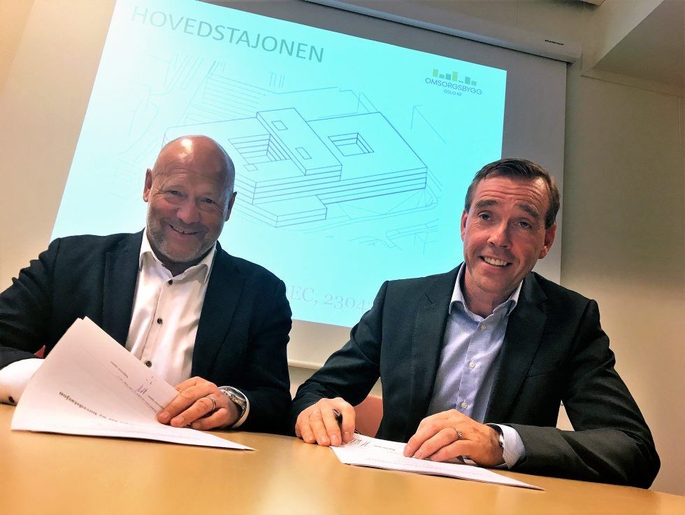 Ny hovedbrannstasjon på Bryn