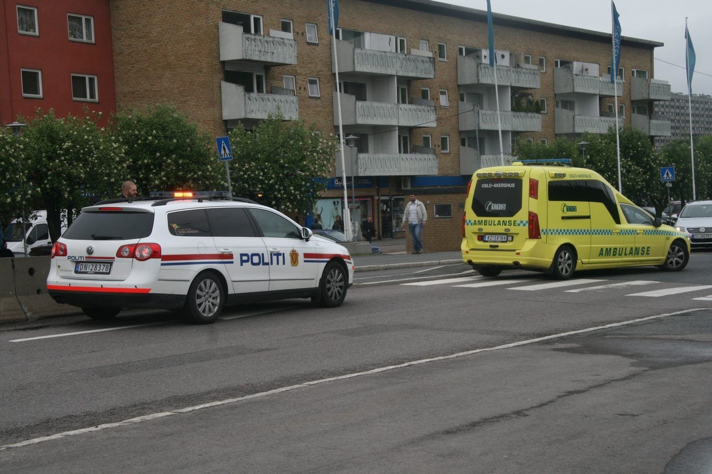 Personran og slåsskamp på Grorud
