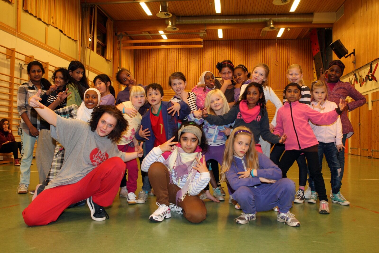 Unge talenter viser seg fram