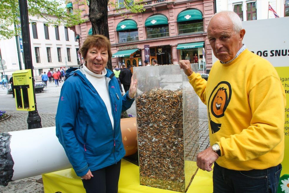 100.000 sneiper og snusposer på fire dager