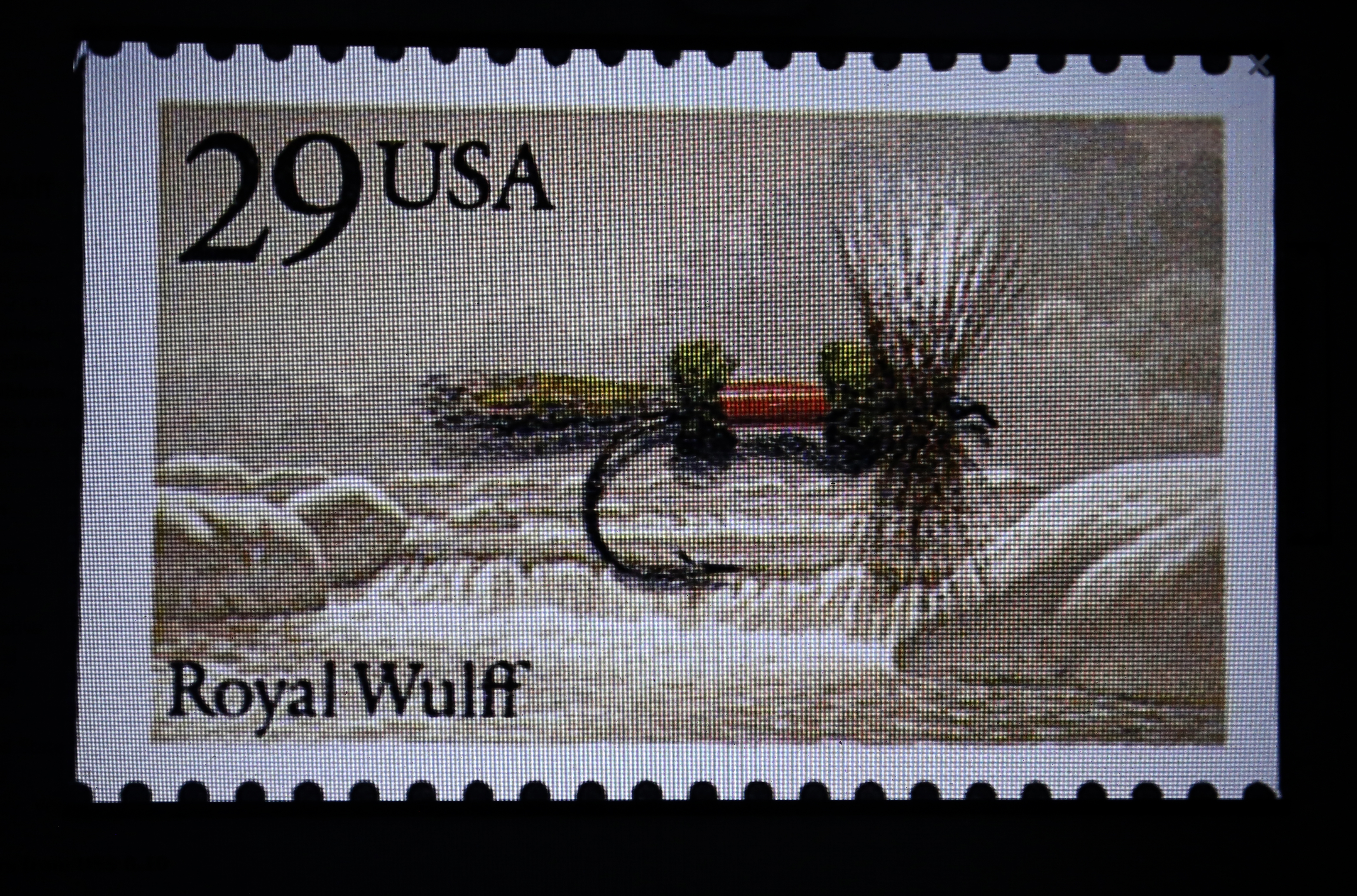 Kongelig Wulff på frimerke