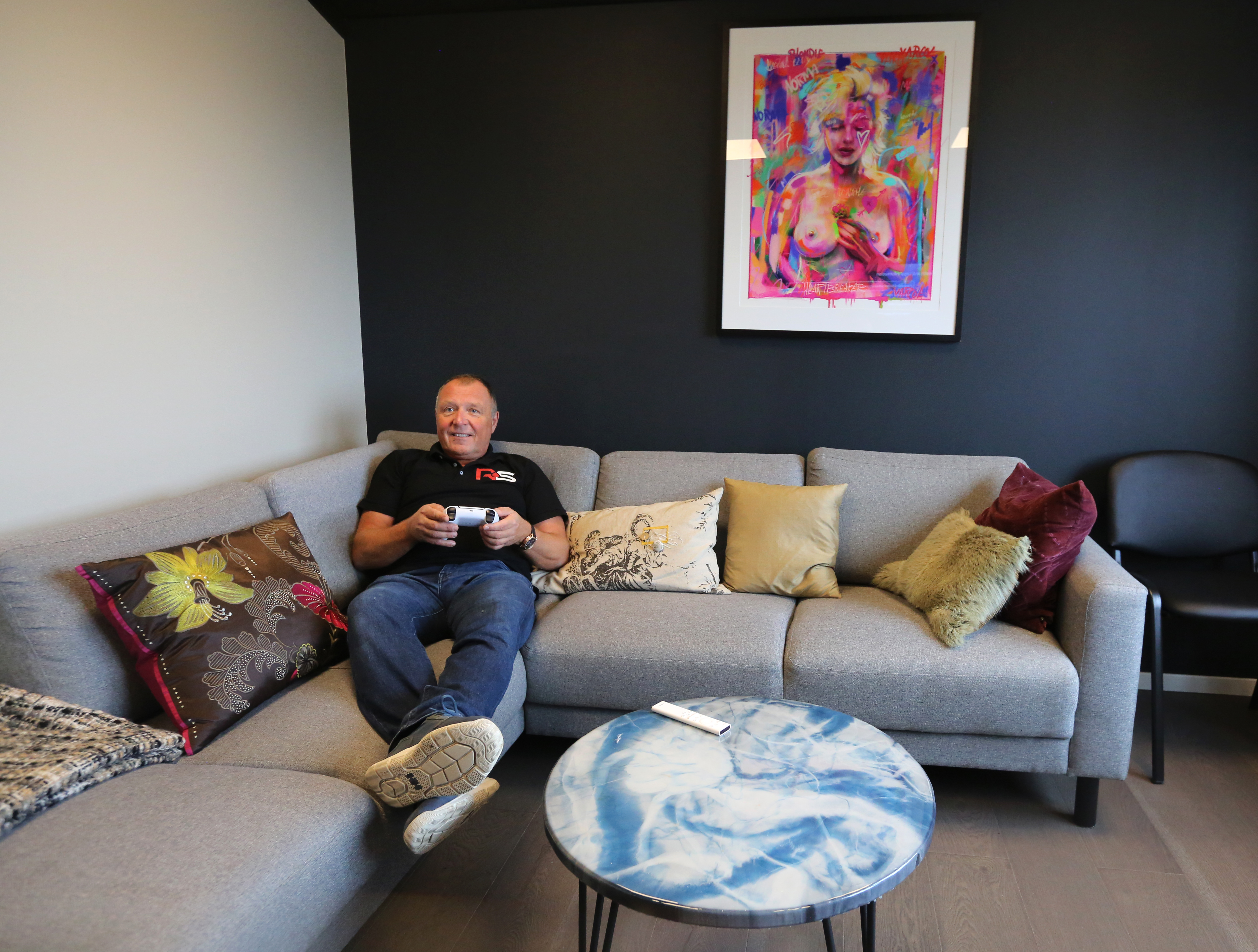 Er det rart folk trives på jobben!