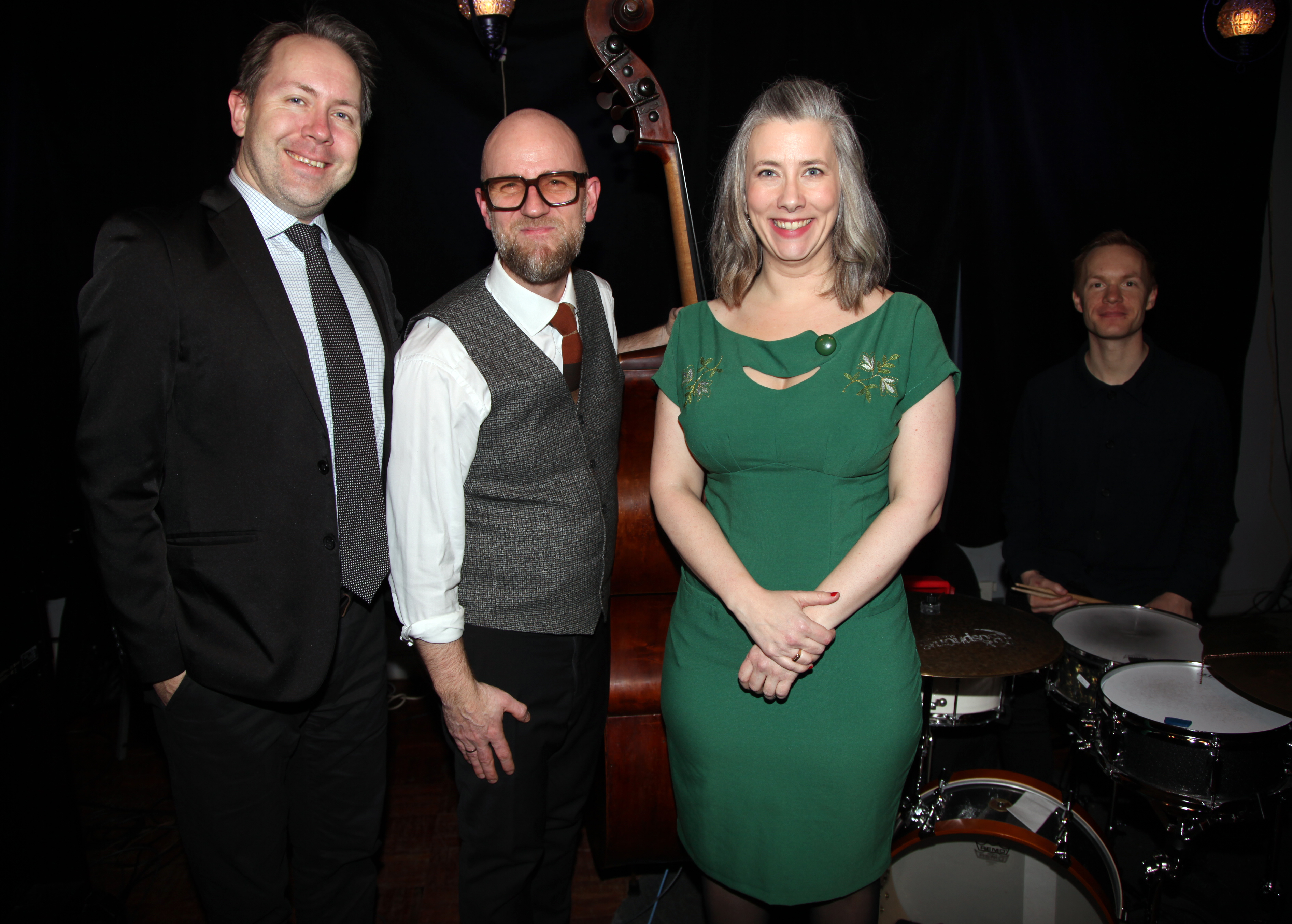 Da familien Skaanes tok på seg nisseluene ble det skikkelig julejazz ...