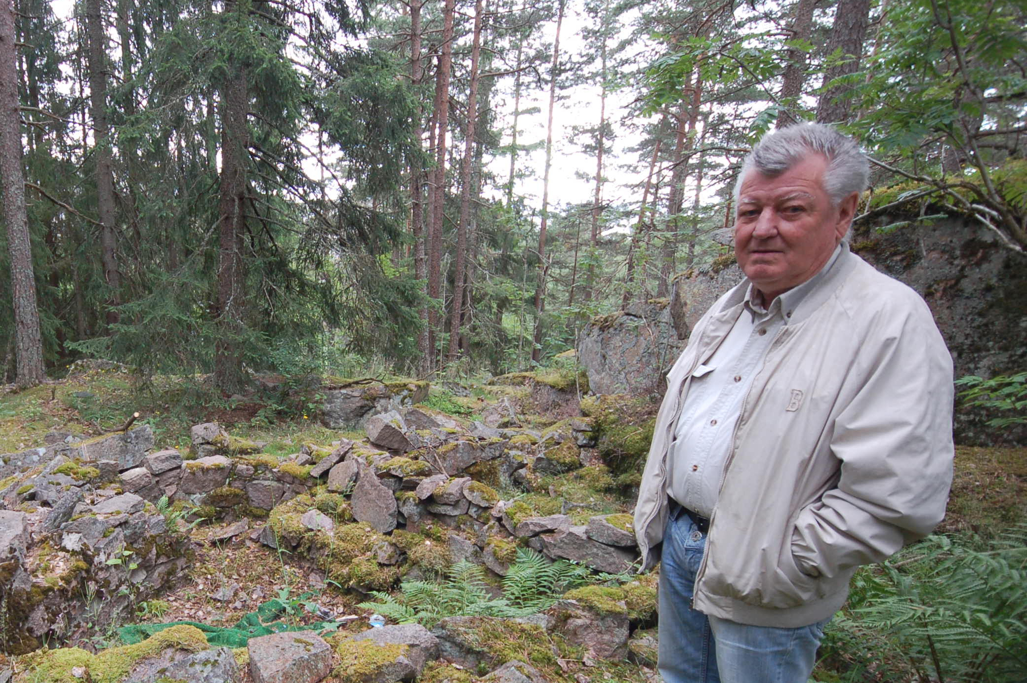 Til minne om Trond Larsen. En del av Groruds historie er nå på vei ut