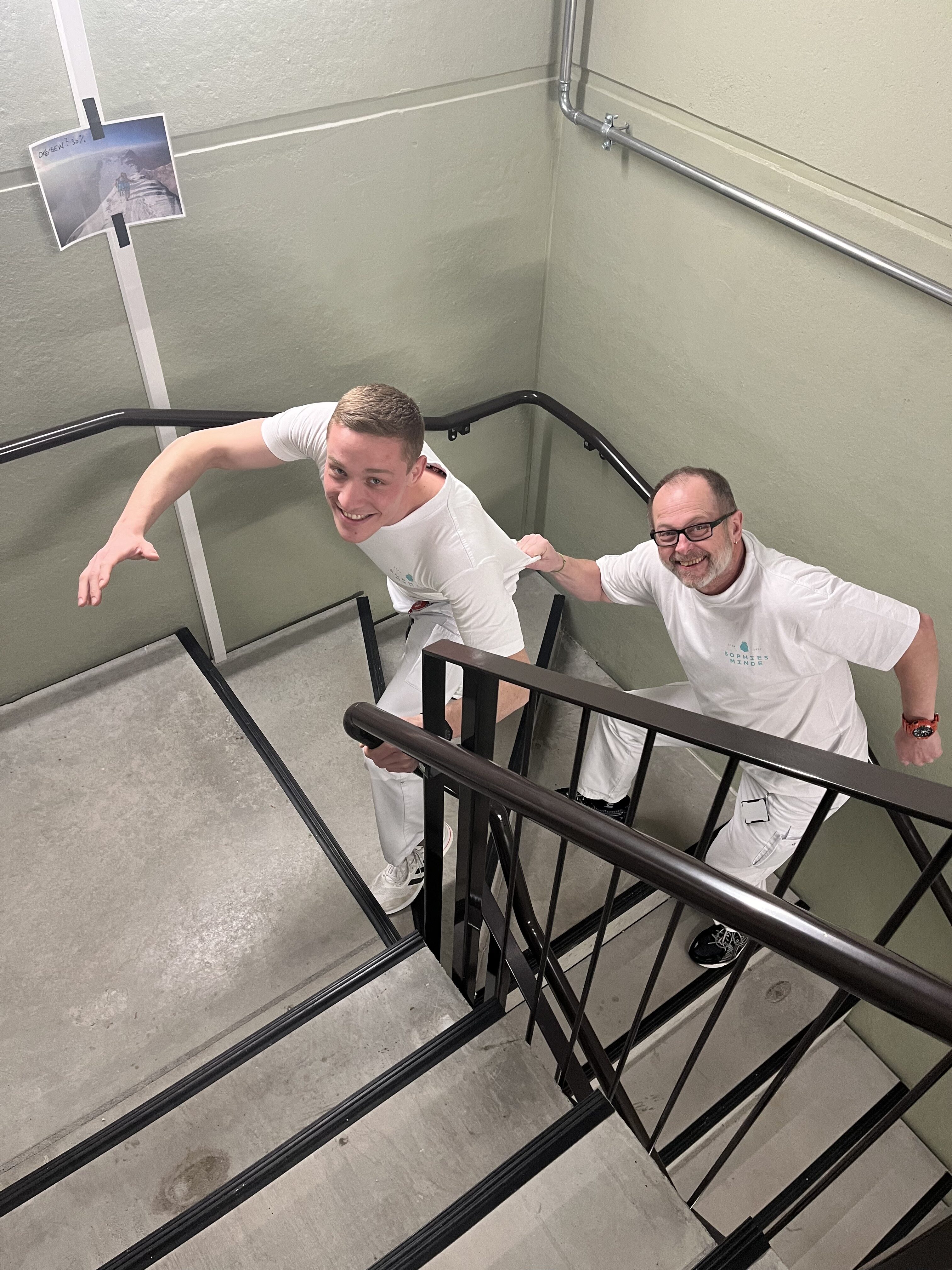 Sophies Mindes ansatte går i trappa «til Mount Everest»