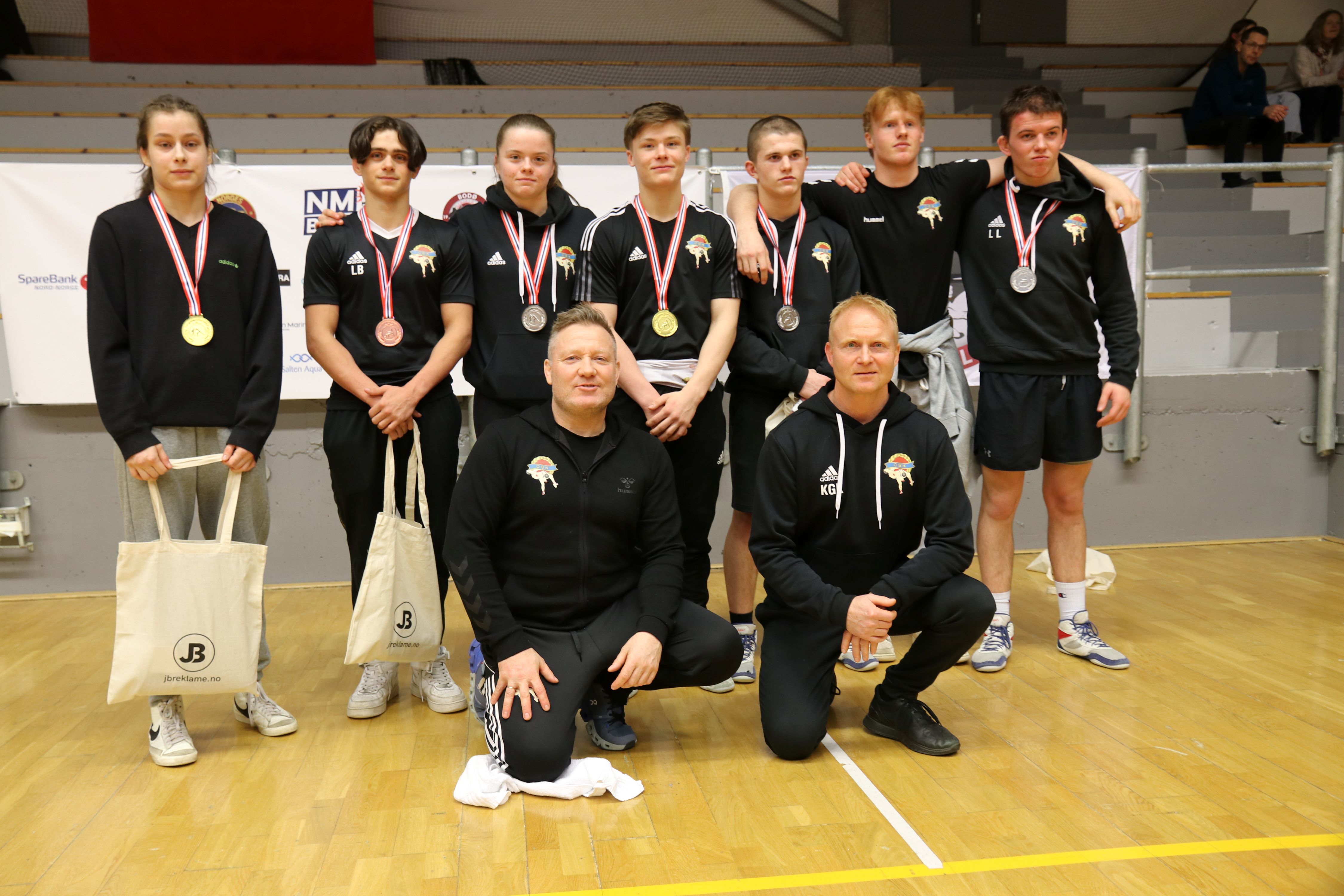 Medaljene haglet inn i Bodø