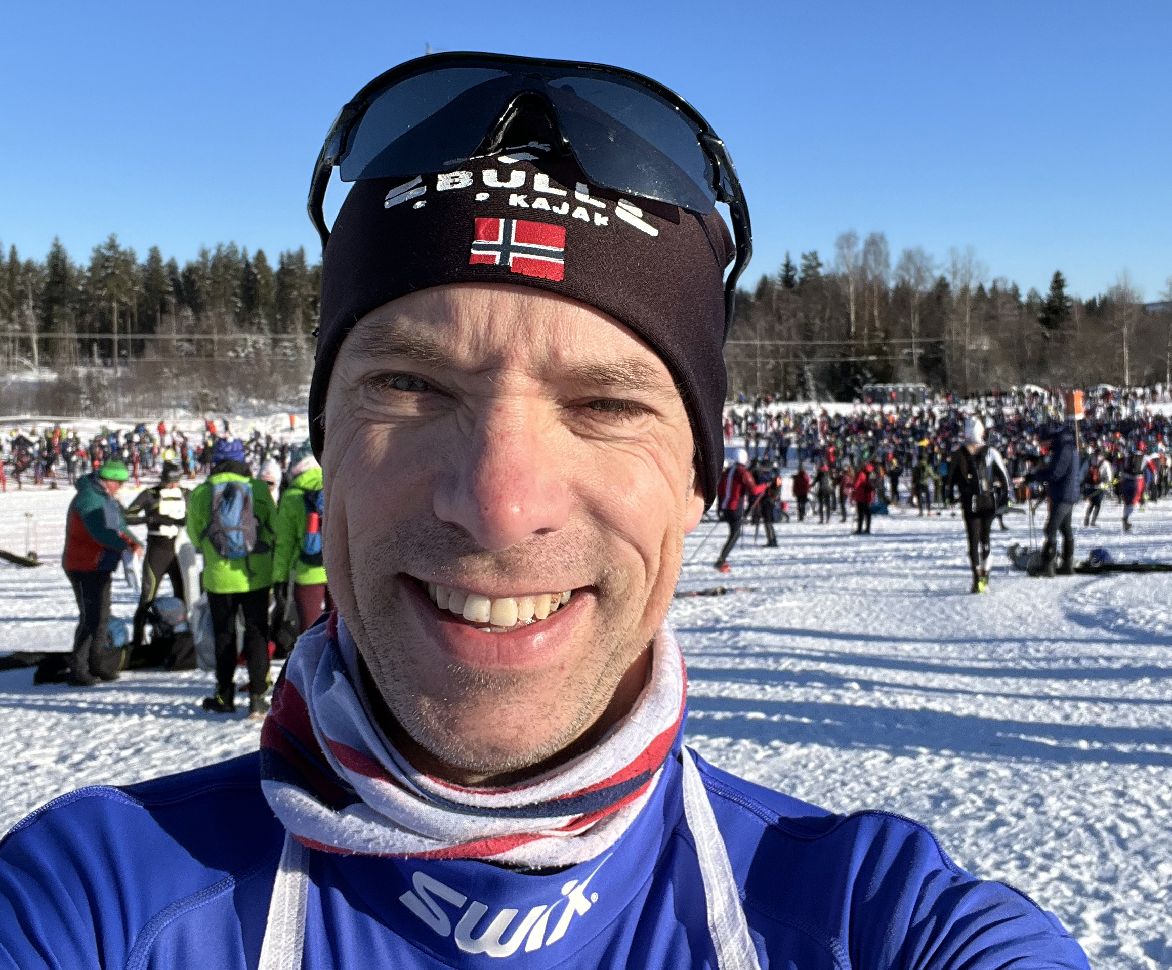 Prosten på jordet… klar for den fineste skituren over fjellet