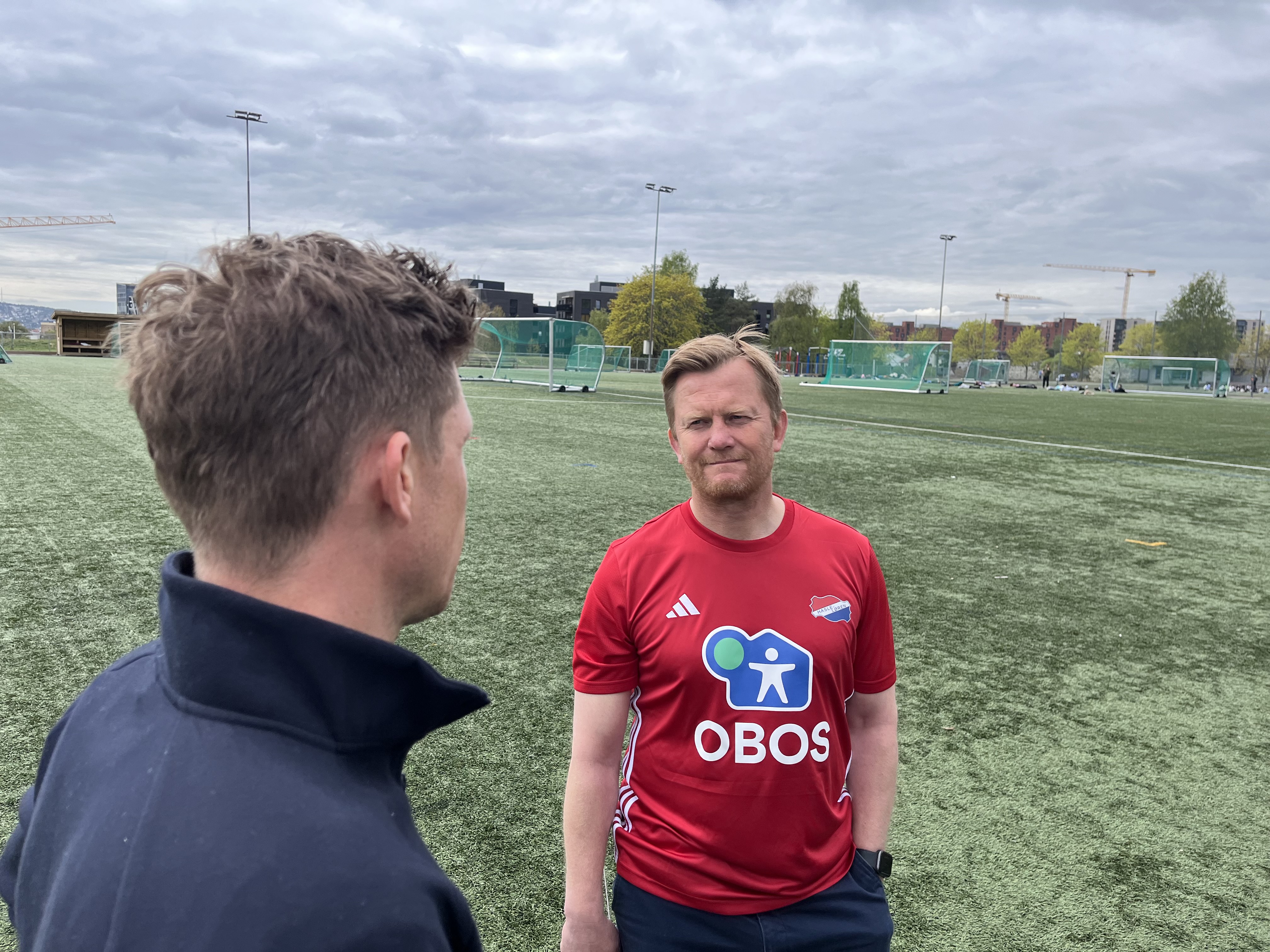 Hasle-Løren IL mottok den største biten av kaka da OBOS kom bankende på ...