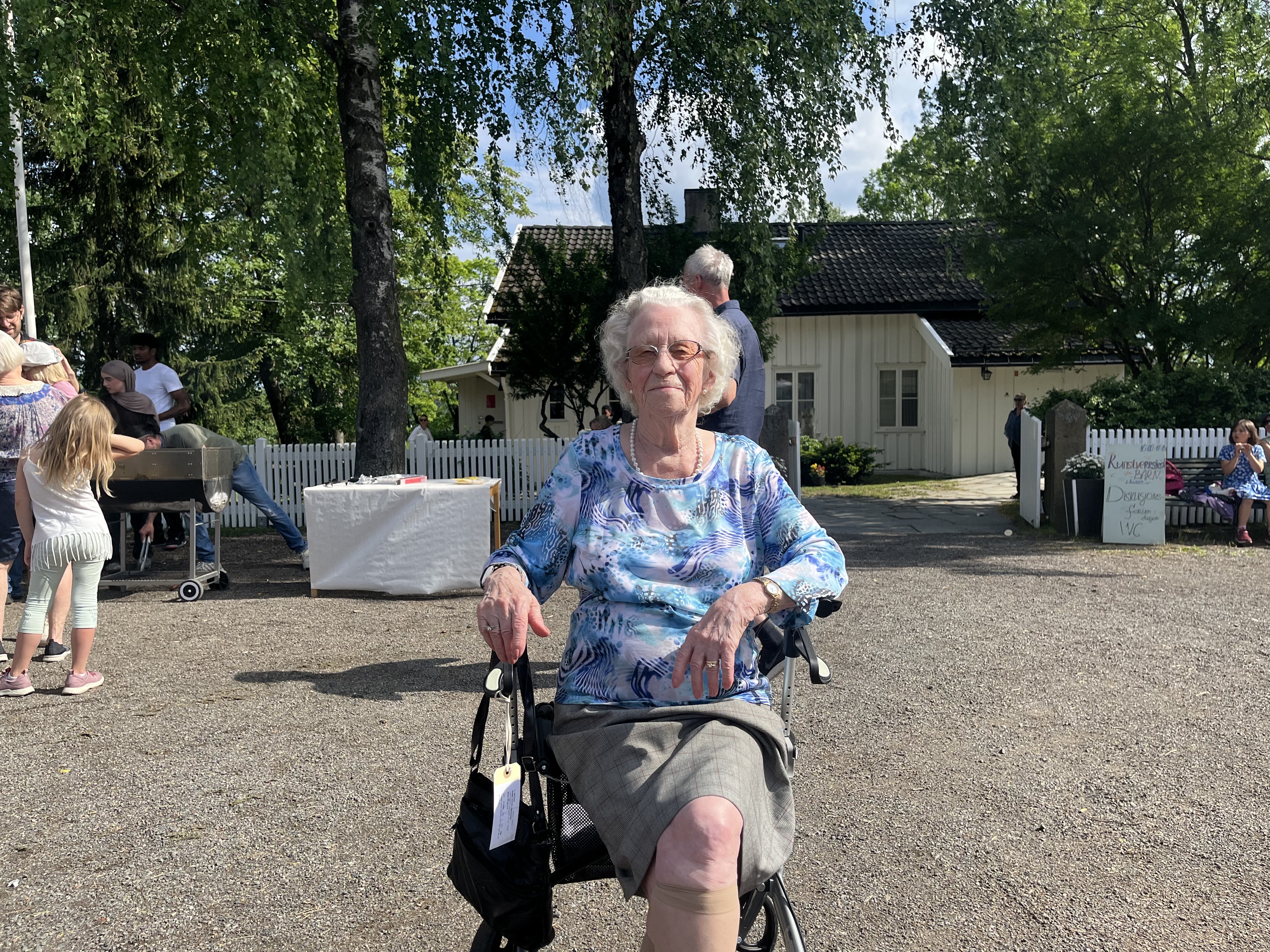 102-åringen lyste opp Nordtvet gård på «Åpen dag»
