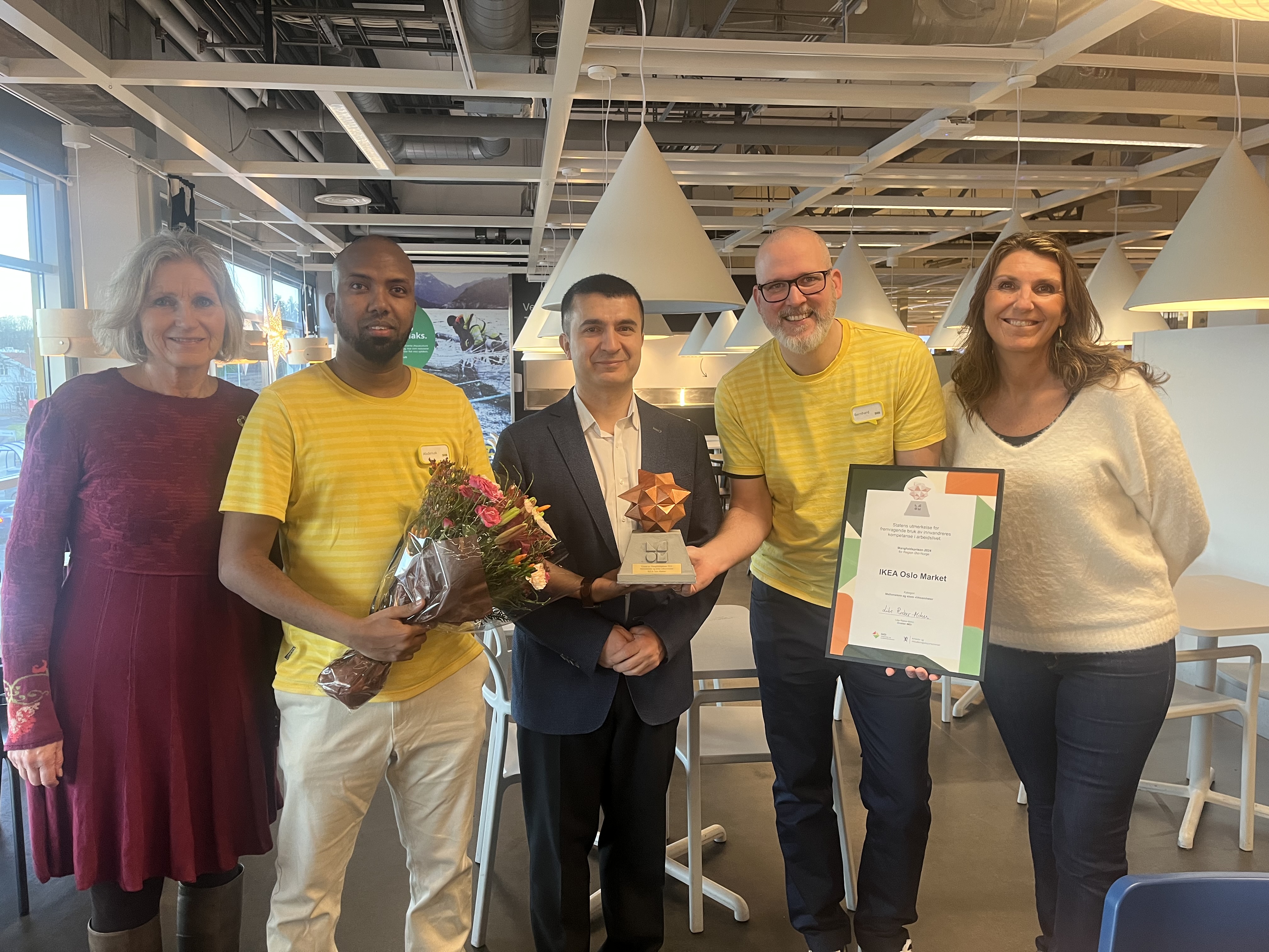 IKEA Furuset vant Mangfoldsprisen: – Vi ønsker å speile samfunnet