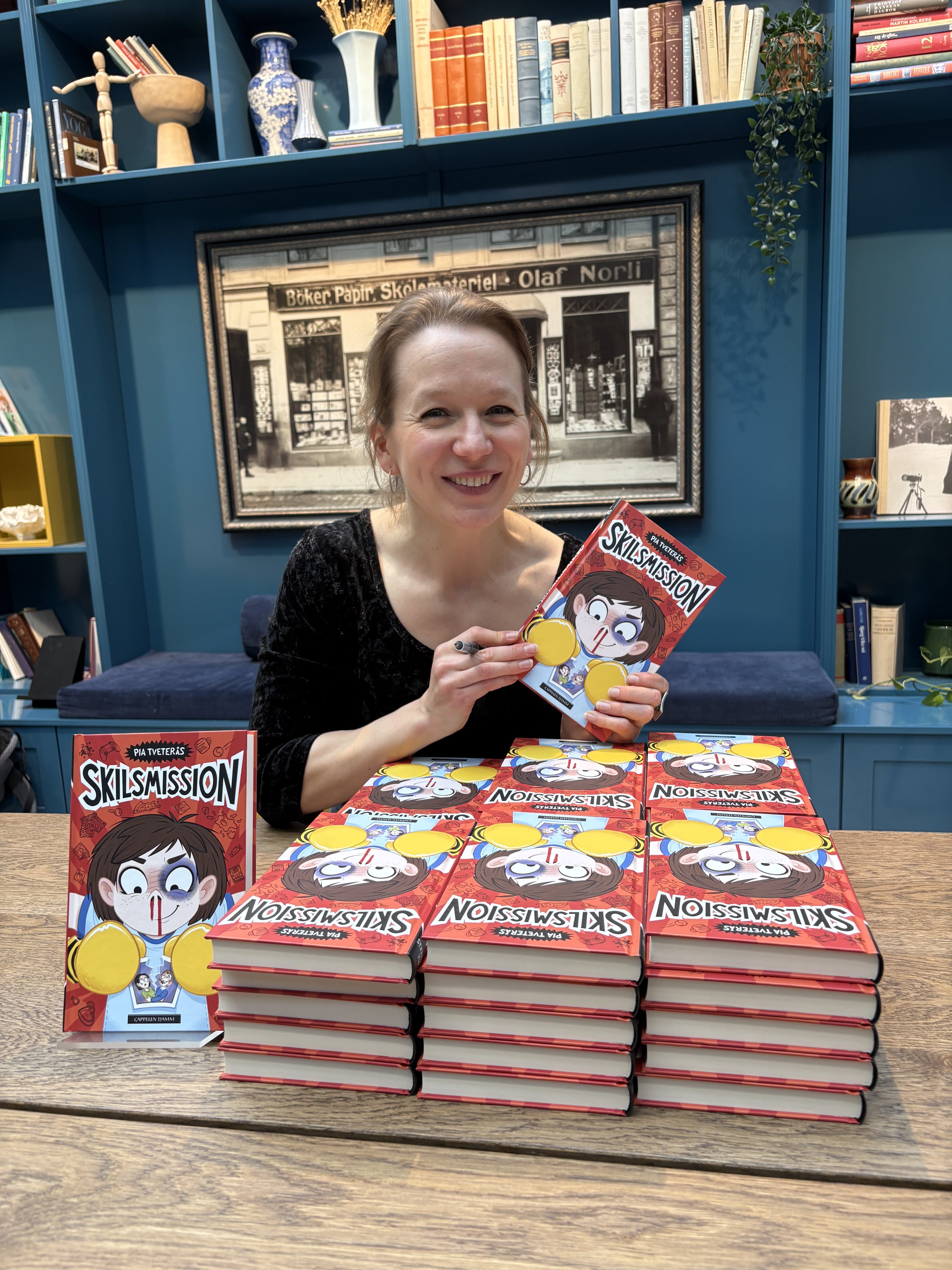 Fra Linderud til prisnominert forfatter: Pia Tveterås er tilbake med ny barnebok
