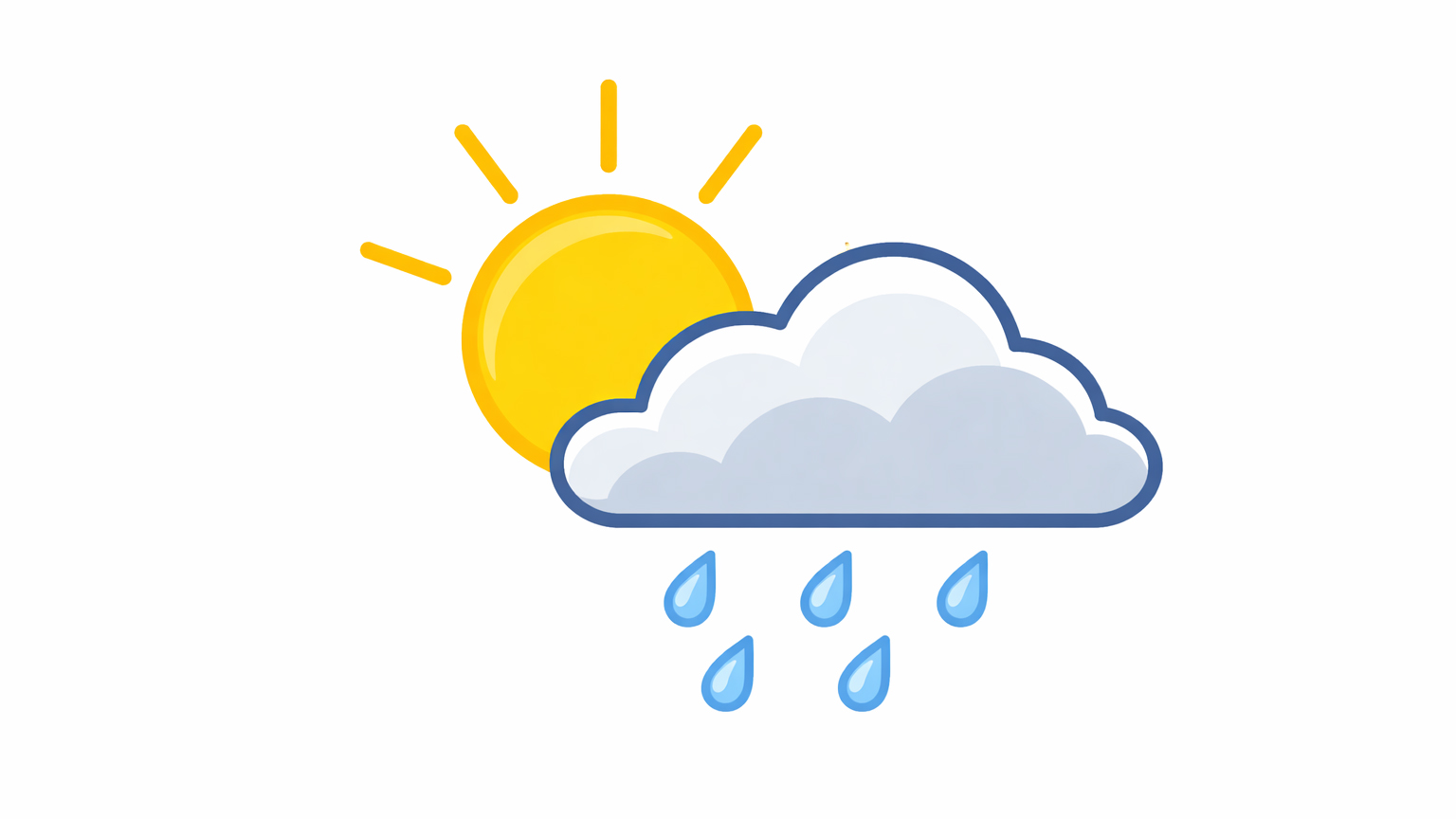 Torsdag starter med regn og avslutter med sol